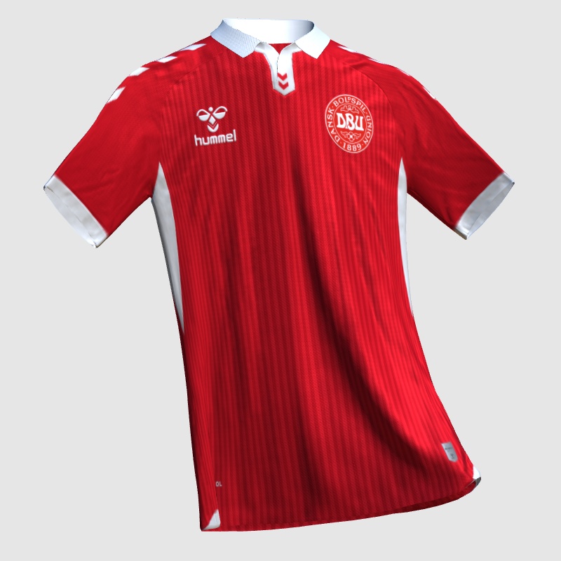 Denmark Home Concept - FIFA Kit Creator Showcase