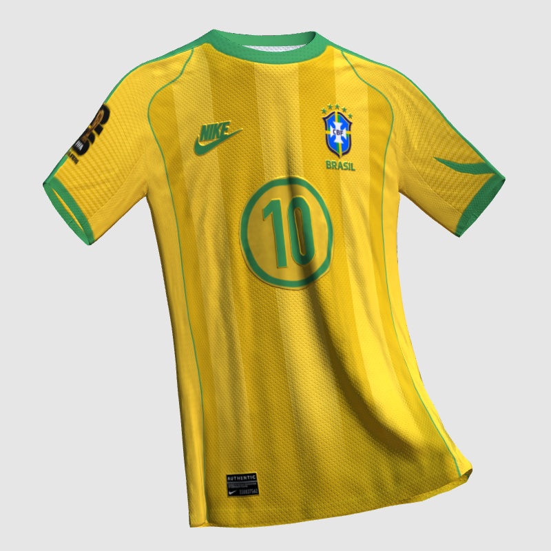Brazil | Nike | Home | World Cup 26 Kit Concept - FIFA Kit Creator Showcase