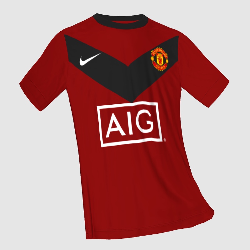 Manchester United 09/10 home kit - FIFA Kit Creator Showcase