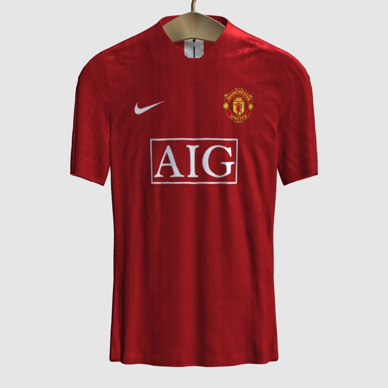 Manchester United 2008/09 Home Kit - FIFA Kit Creator Showcase