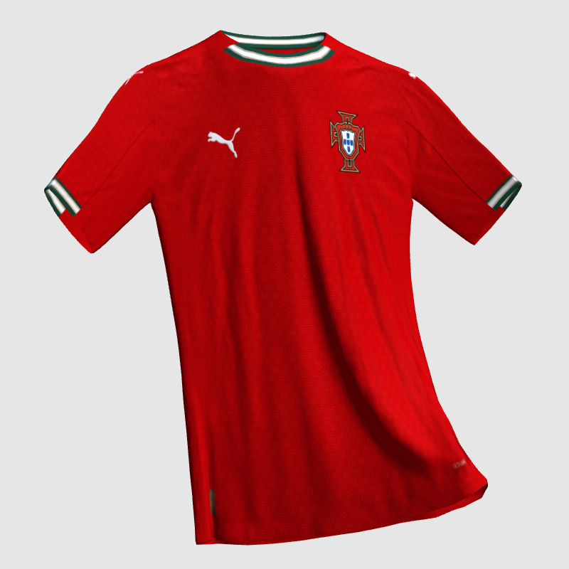 Portugal x Puma 25/26 Home Authentic - FIFA Kit Creator Showcase