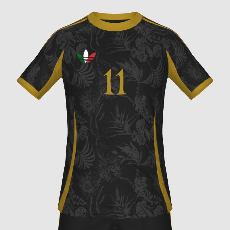 Mexico National Team Black Kit - FIFA Kit Creator Showcase