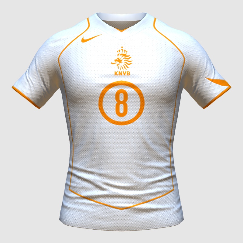 Netherlands 2004 retro total 90 away - Holanda - FIFA Kit Creator Showcase