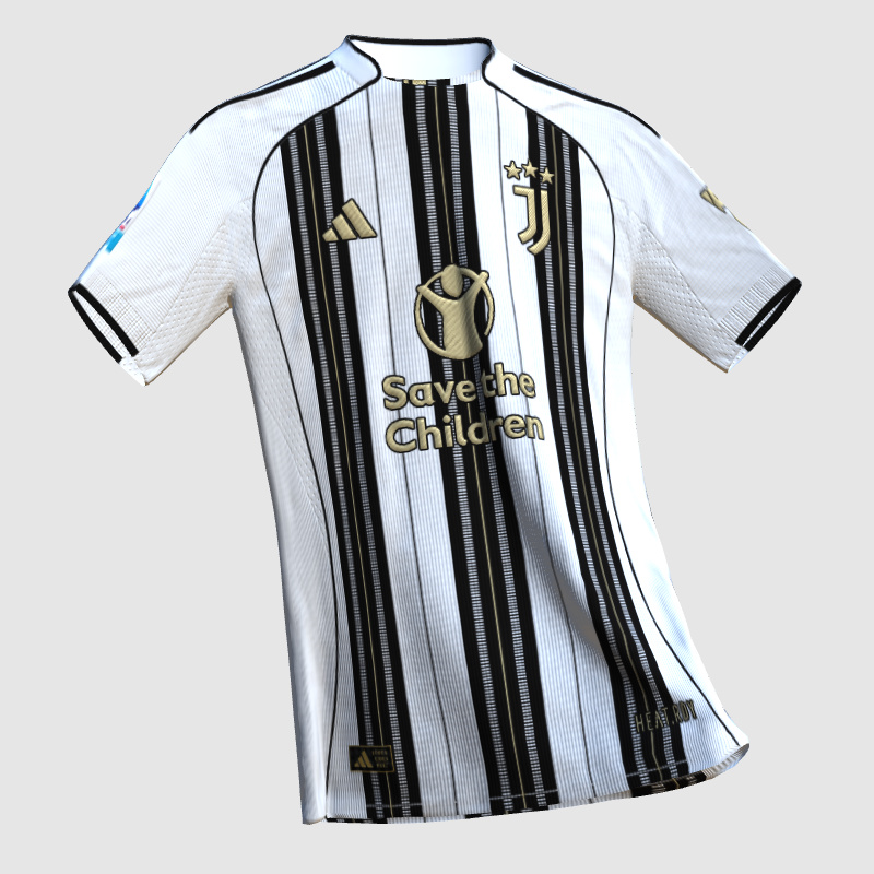 Juventus FC 25/26 Home Concept - FIFA Kit Creator Showcase