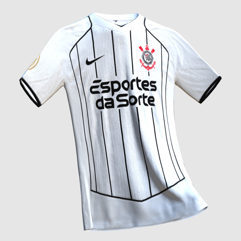 Corinthians x Nike 25/26 Home - FIFA Kit Creator Showcase