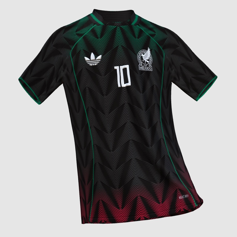 Mexico Black kit - alternative - FIFA Kit Creator Showcase