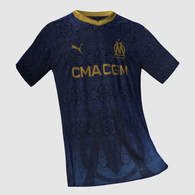 Marseille third 25/26 Concept - FIFA Kit Creator Showcase