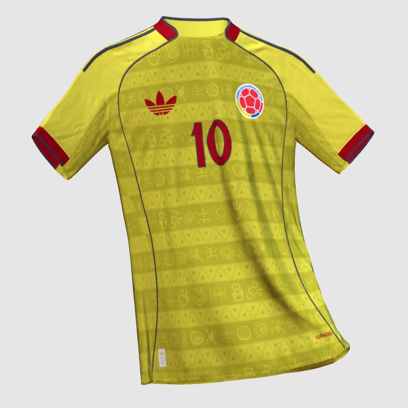 Colombia home kit - FIFA Kit Creator Showcase