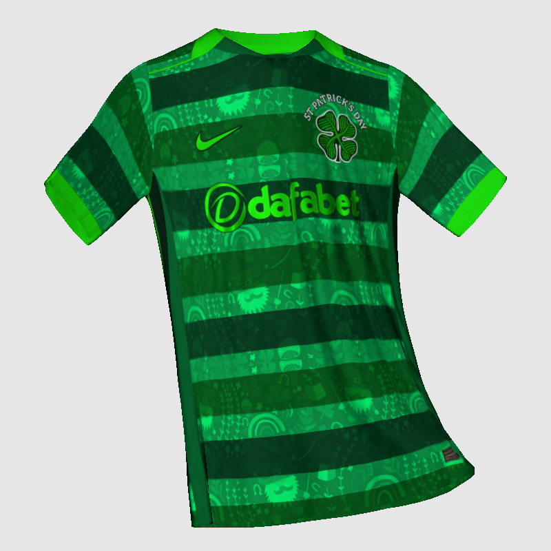 Glasgow Celtic St Patrick's Day-Nike - FIFA Kit Creator Showcase