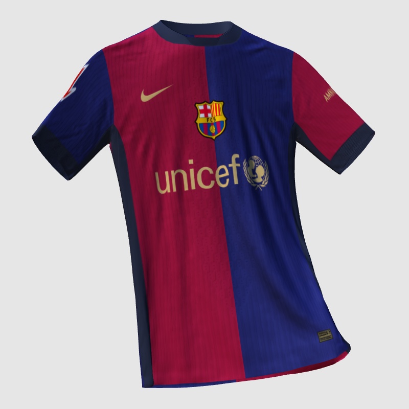 Old Sponsor #5 | Barcelona / Unicef - FIFA Kit Creator Showcase