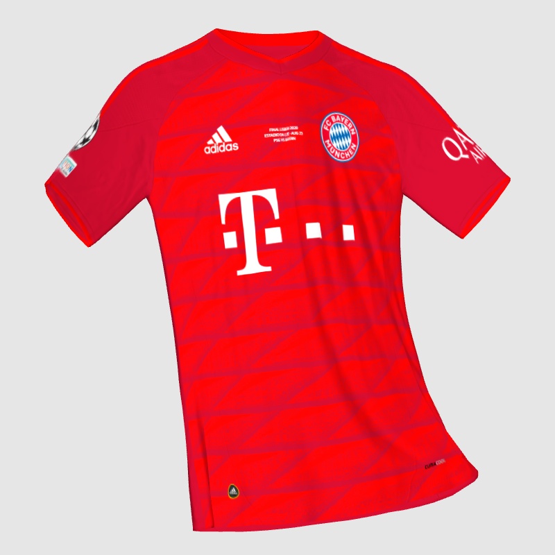 Bayern 2020 Champions League Final Kit - FIFA Kit Creator Showcase
