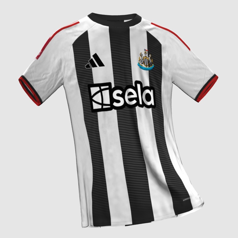 Newcastle United 2025/26 Home Shirt - FIFA Kit Creator Showcase