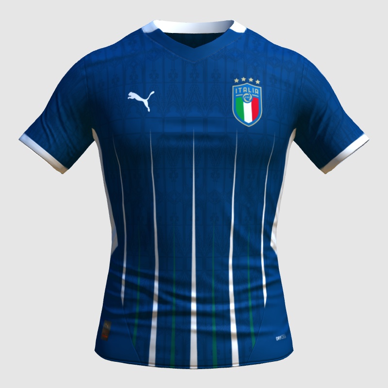 Italy 2026 World Cup Kit - FIFA Kit Creator Showcase