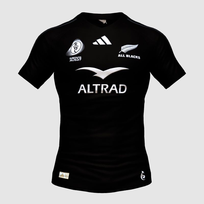 All Blacks Rugby Home Kit - FIFA Kit Creator Showcase