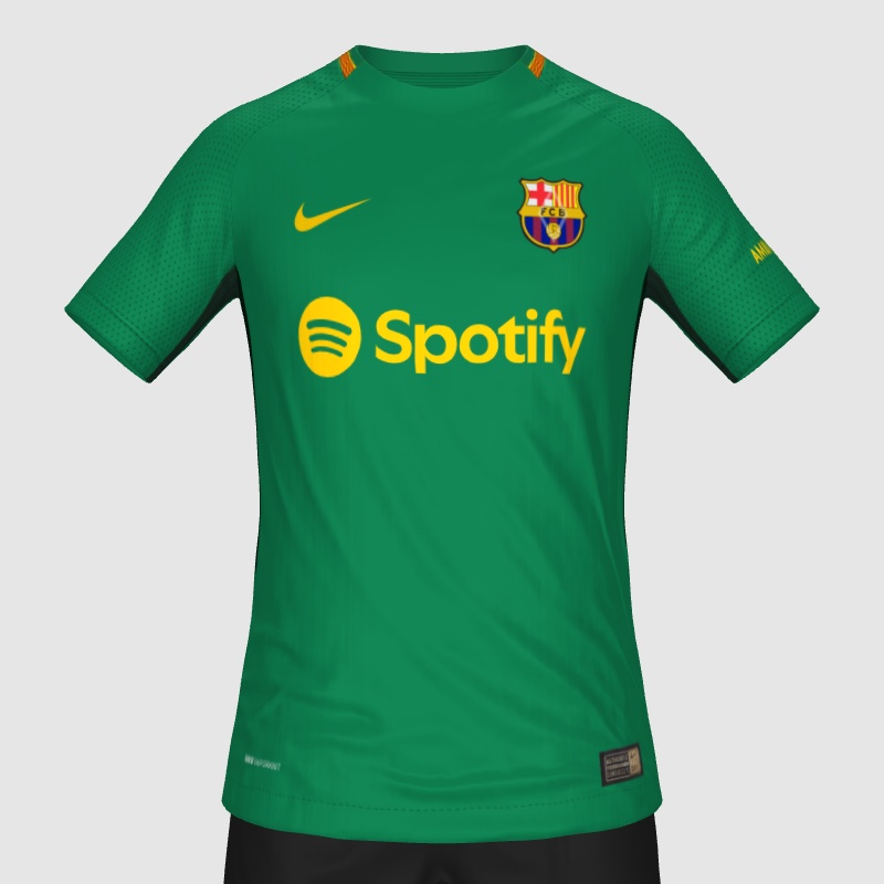 Jersey Barcelona para MC Manager Portero - FIFA Kit Creator Showcase