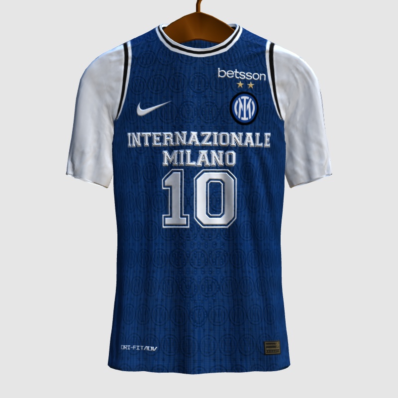 Inter Milan Basketball Concept Kit (E10) - FIFA Kit Creator Showcase