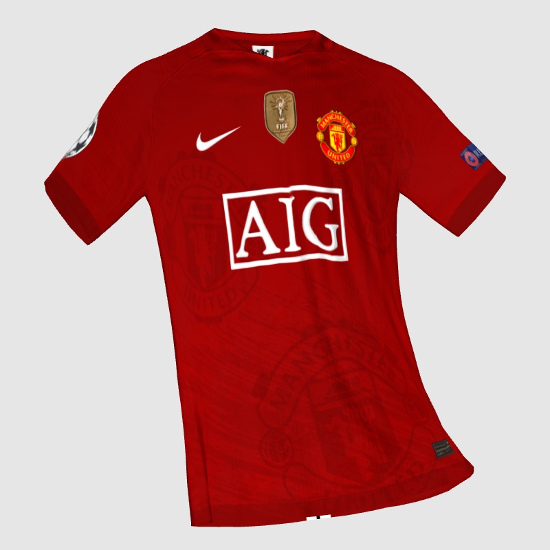 Manchester United // 2008 Home kit (Remixed) - FIFA Kit Creator Showcase