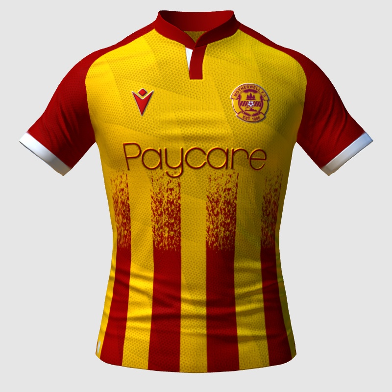 Motherwell 25/26 Home Concept - FIFA Kit Creator Showcase