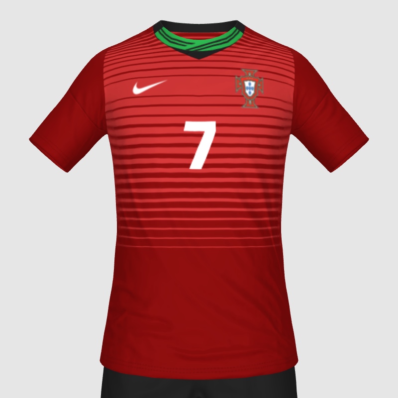 Portugal 2014 home kit - FIFA Kit Creator Showcase
