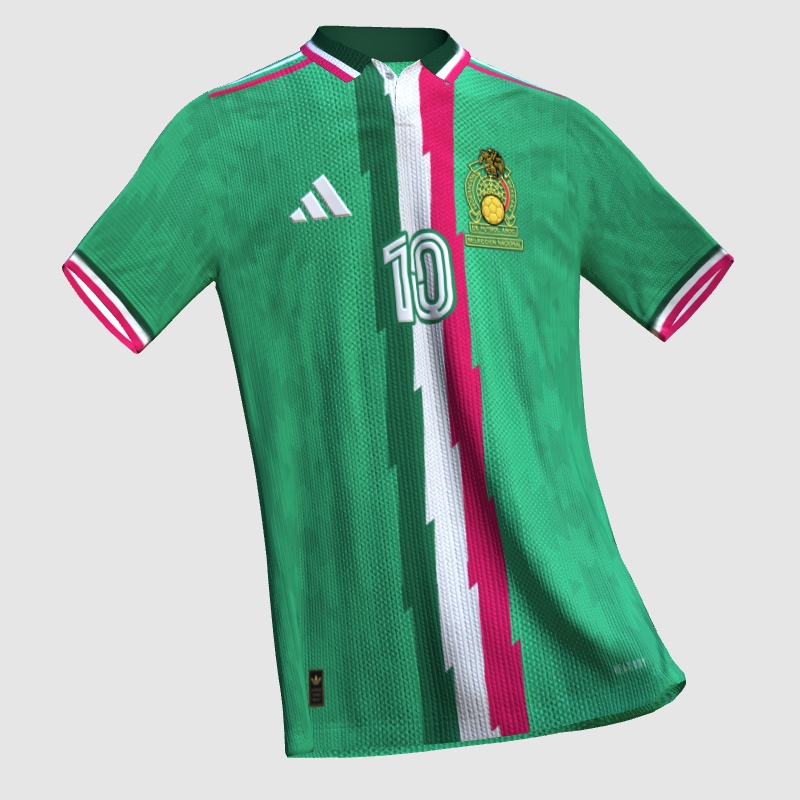 Mexico Home Kit concept Fixed for World Cup - FIFA Kit Creator Showcase