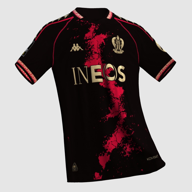 OGC Nice X Kappa 25-26 Third Kit Concept - FIFA Kit Creator Showcase