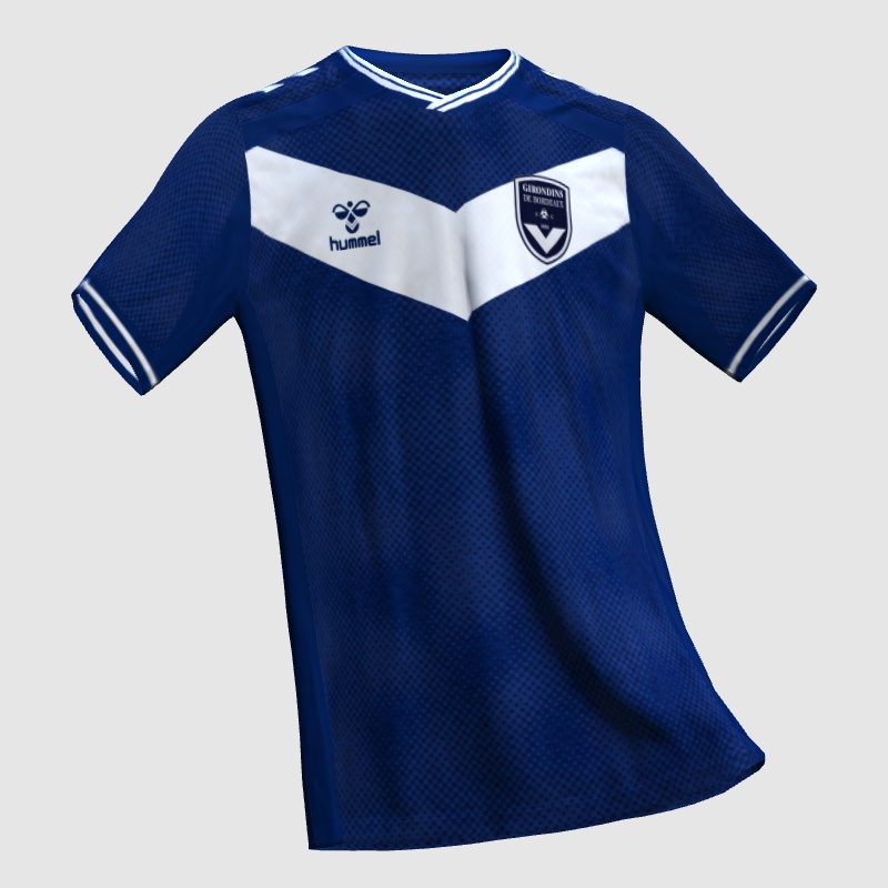 Bordeaux x Hummel Concept Home Kit. - FIFA Kit Creator Showcase