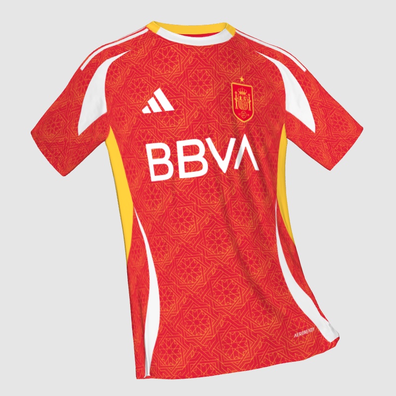 Spain home kit concept 26 wc sponsors from country - FIFA Kit Creator ...