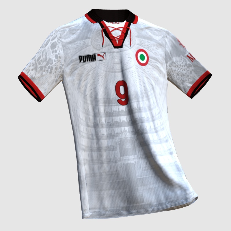 AC Milan Polo Collar special -"Andiamo a La Scala" - FIFA Kit Creator ...