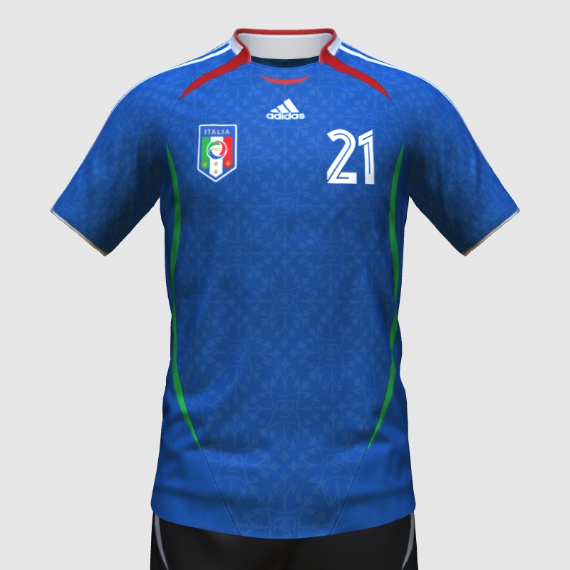 Italy home 2006 adidas - FIFA Kit Creator Showcase