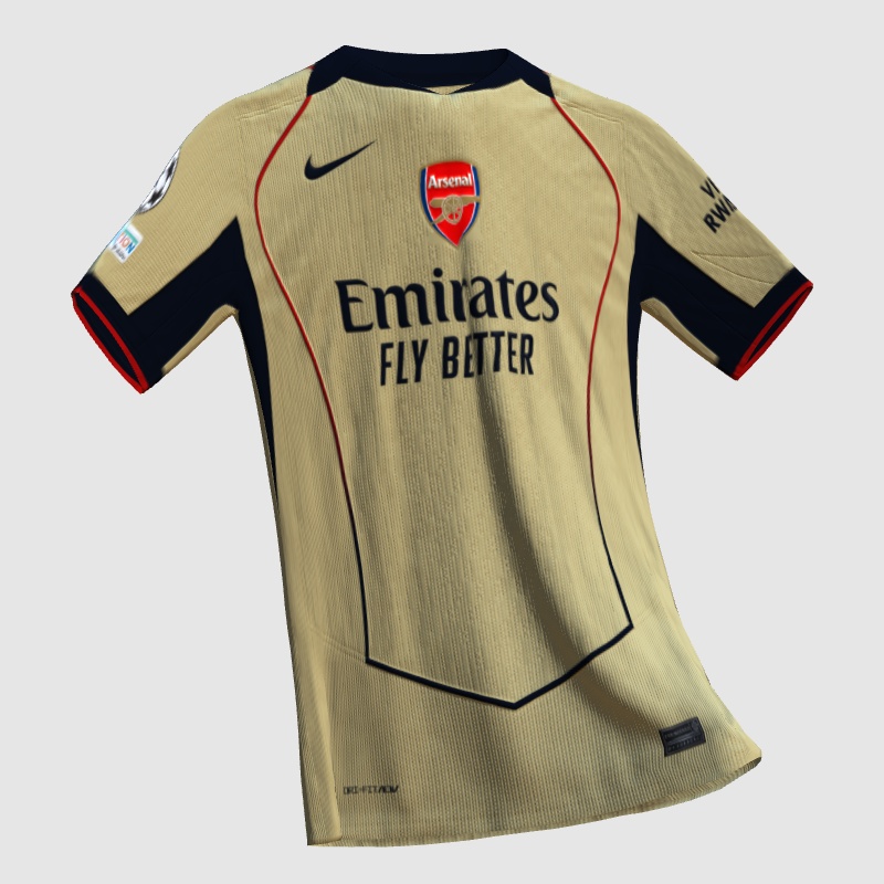 Arsenal x Nike: 3rd T90 Kit Concept (LichaKits) - FIFA Kit Creator Showcase