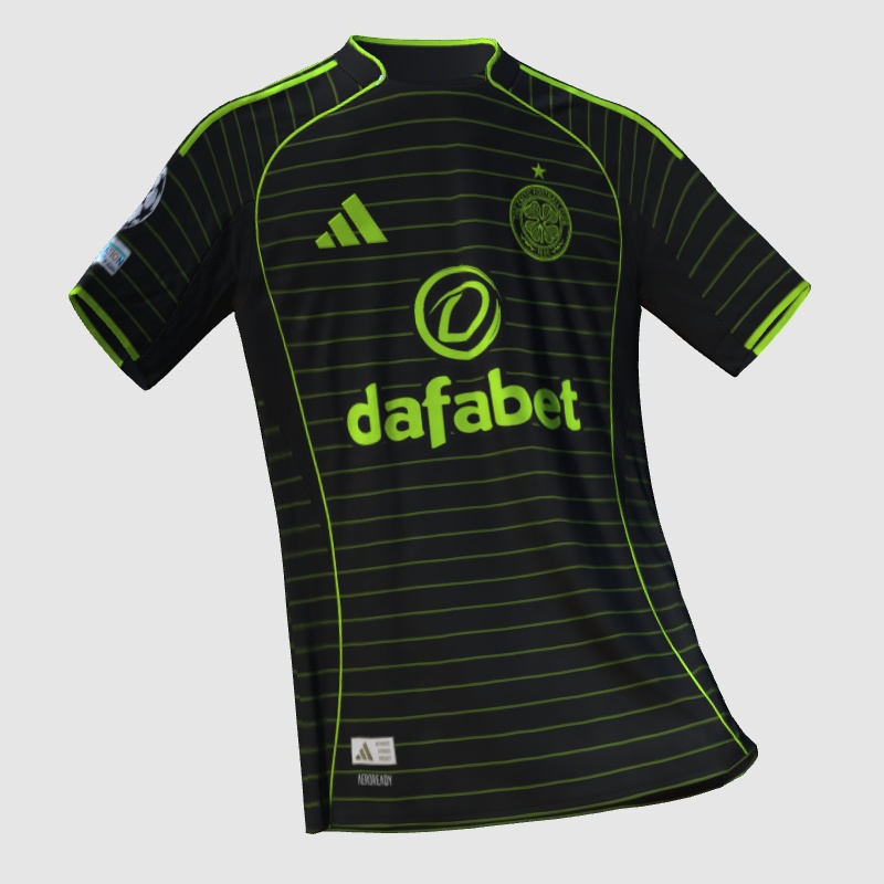 OFFICIAL 25/26: Celtic x Adidas Away - FIFA Kit Creator Showcase