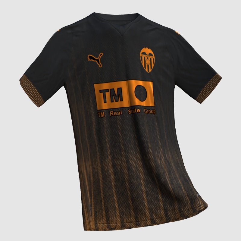 Valencia CF Away kit - FIFA Kit Creator Showcase