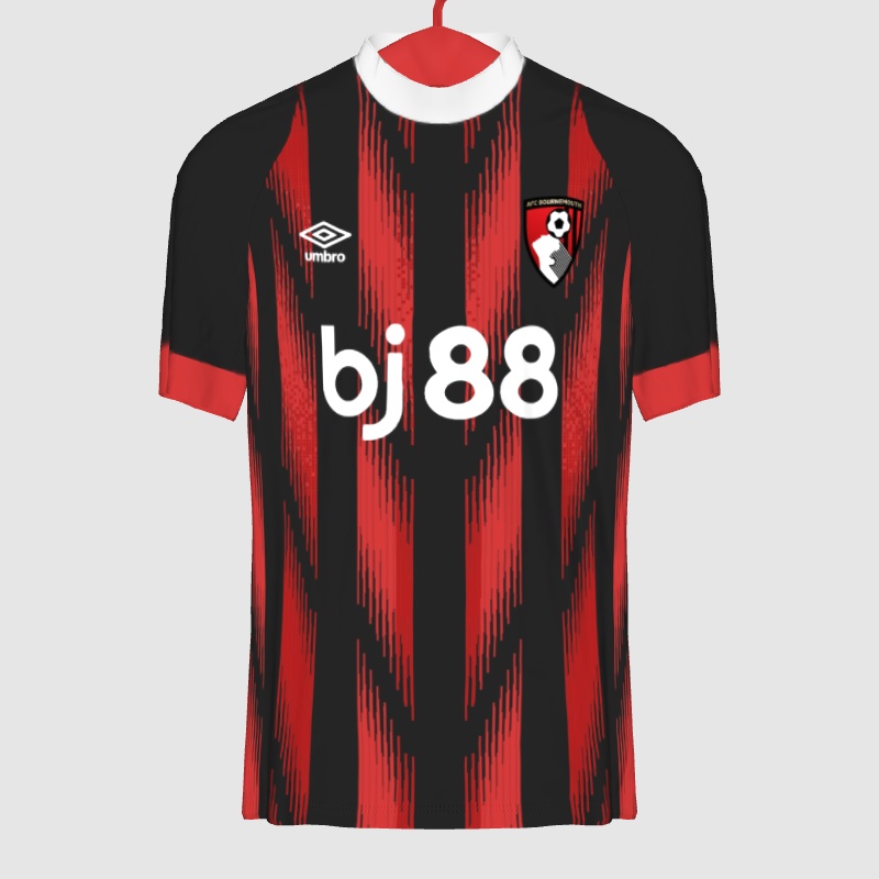 Bournemouth 25/26 Home Kit Concept - FIFA Kit Creator Showcase