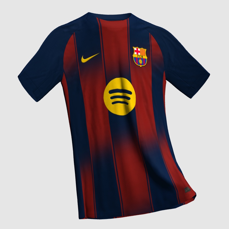FC Barcelona Home 2025-2026 - FIFA Kit Creator Showcase