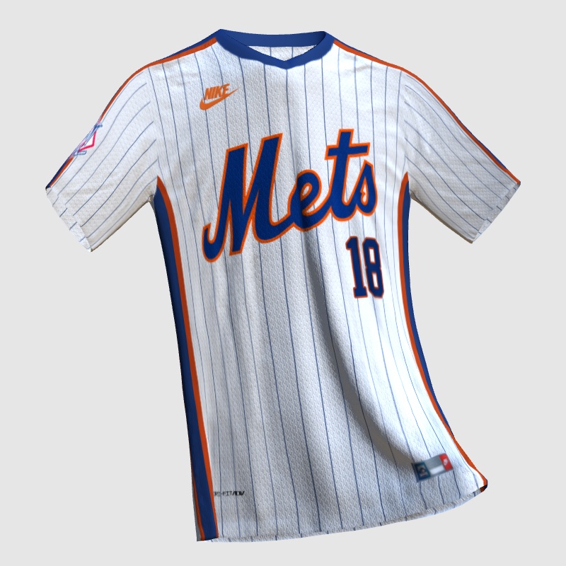 NEW YORK METS 1986 HOME KIT Req Davide_ - FIFA Kit Creator Showcase