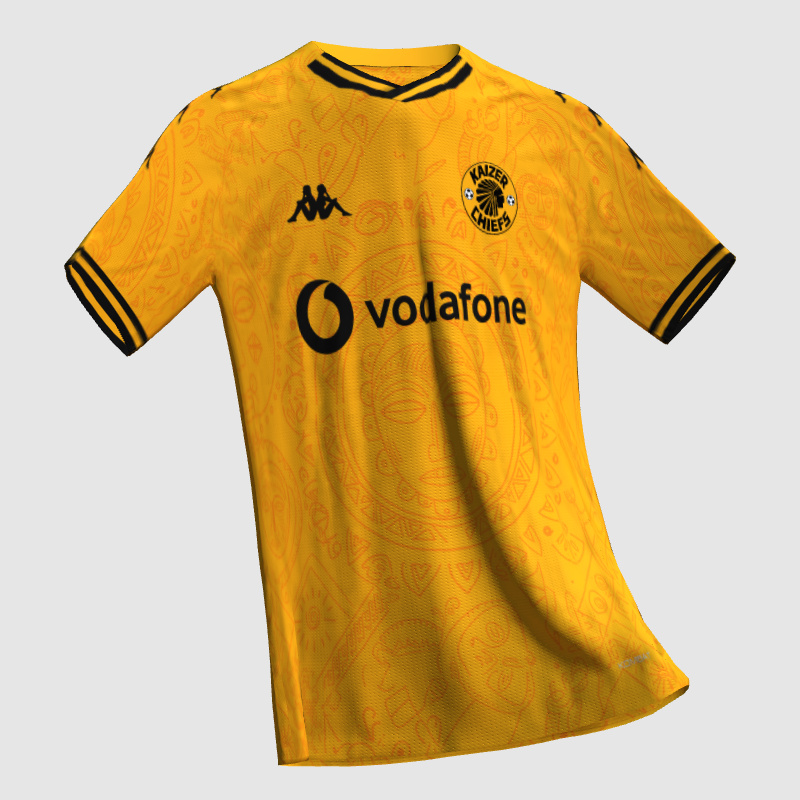 Kaizer Chiefs x Kappa 25/26 Home - FIFA Kit Creator Showcase