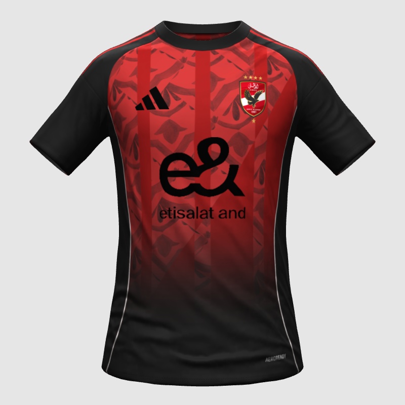 Adidas x Al-Ahly 25/26 Home Kit Concept - FIFA Kit Creator Showcase