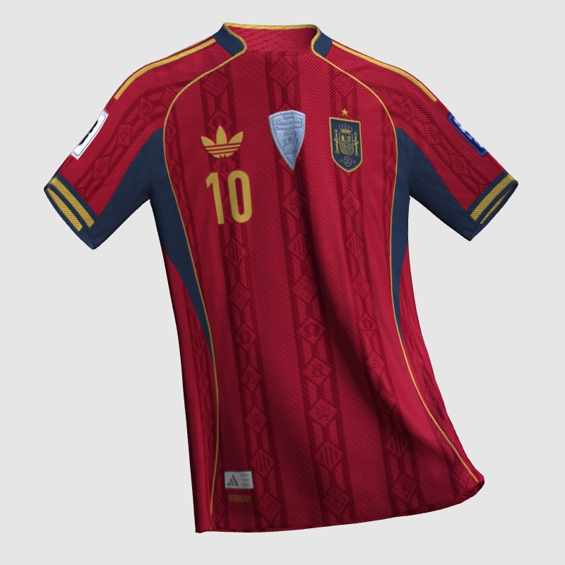 Spain x adidas home 2026 WC - FIFA Kit Creator Showcase