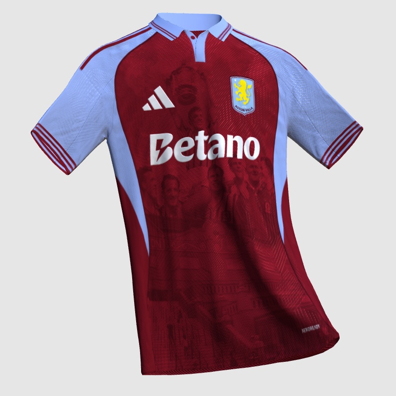 Aston Villa 25-26 Home Concept 2 - FIFA Kit Creator Showcase