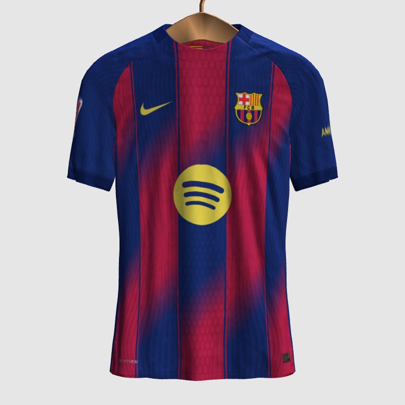 Fc Barcelona 25/26 home kit v2 - FIFA Kit Creator Showcase