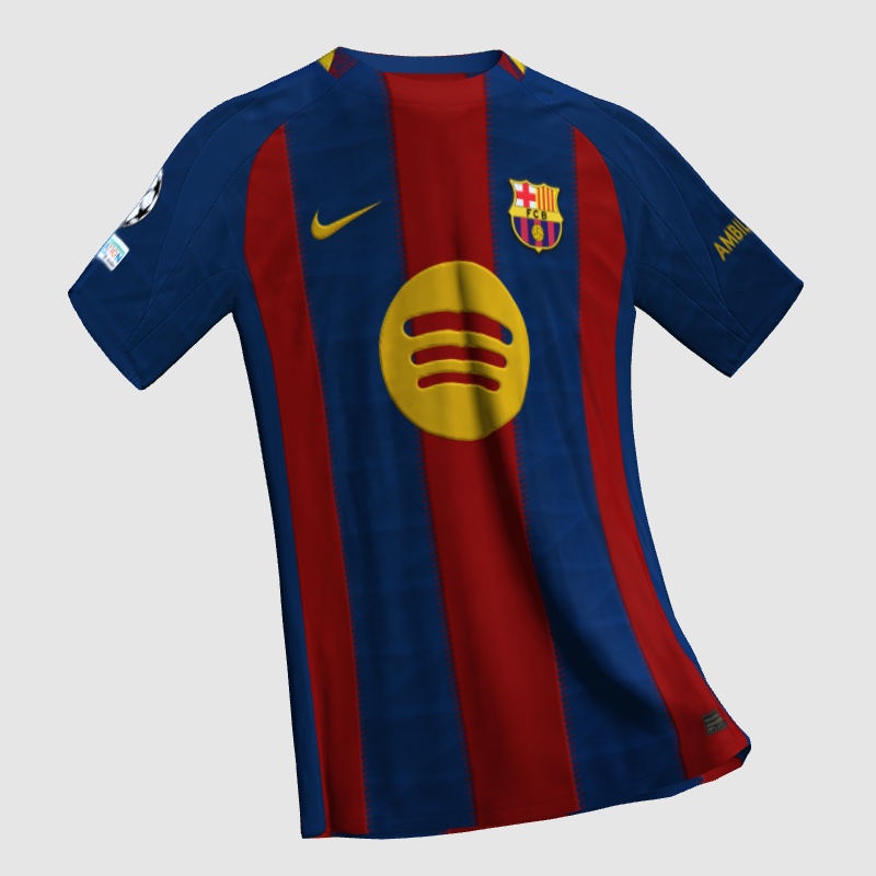 Barcelona Home Kit Concept - FIFA Kit Creator Showcase