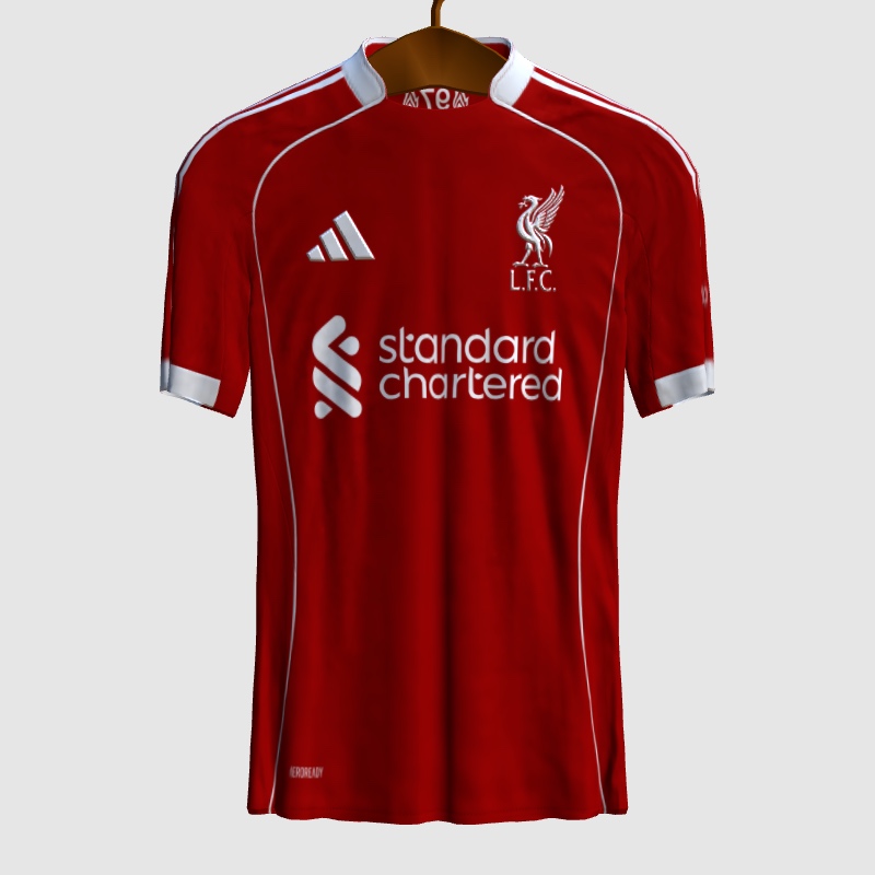 Liverpool FC 2025/26 Home concept - FIFA Kit Creator Showcase