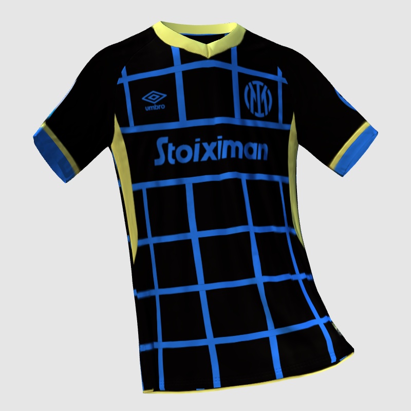 Inter Umbro Alt Kit Concept - FIFA Kit Creator Showcase