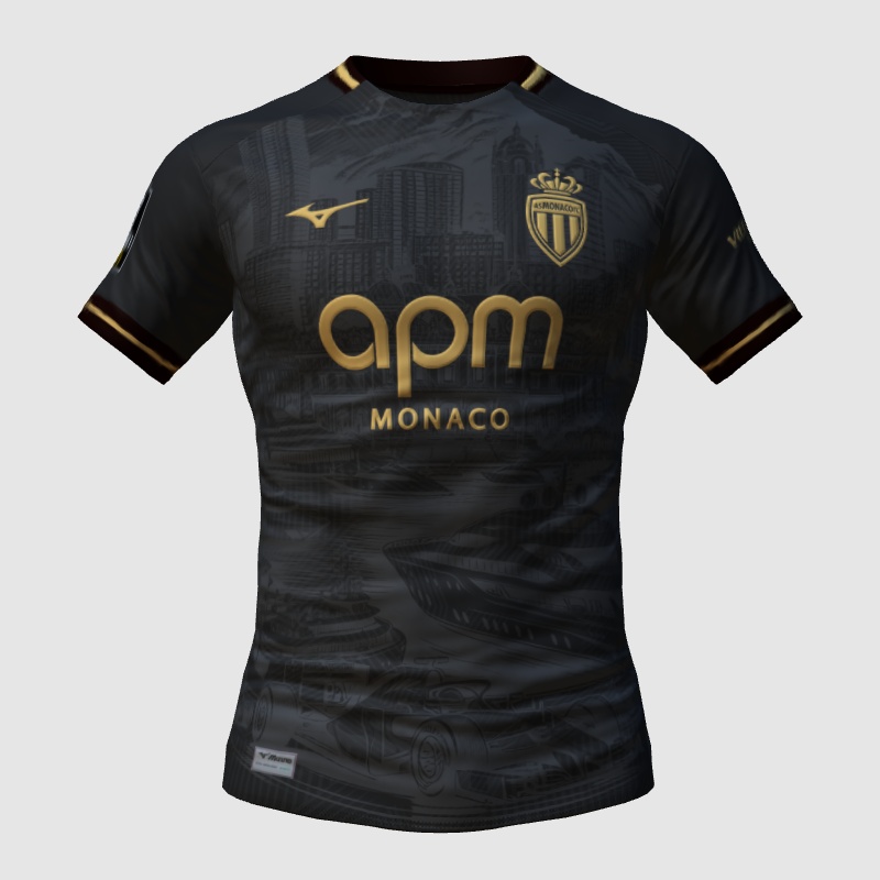 Monaco x Mizuno third kit concept - FIFA Kit Creator Showcase