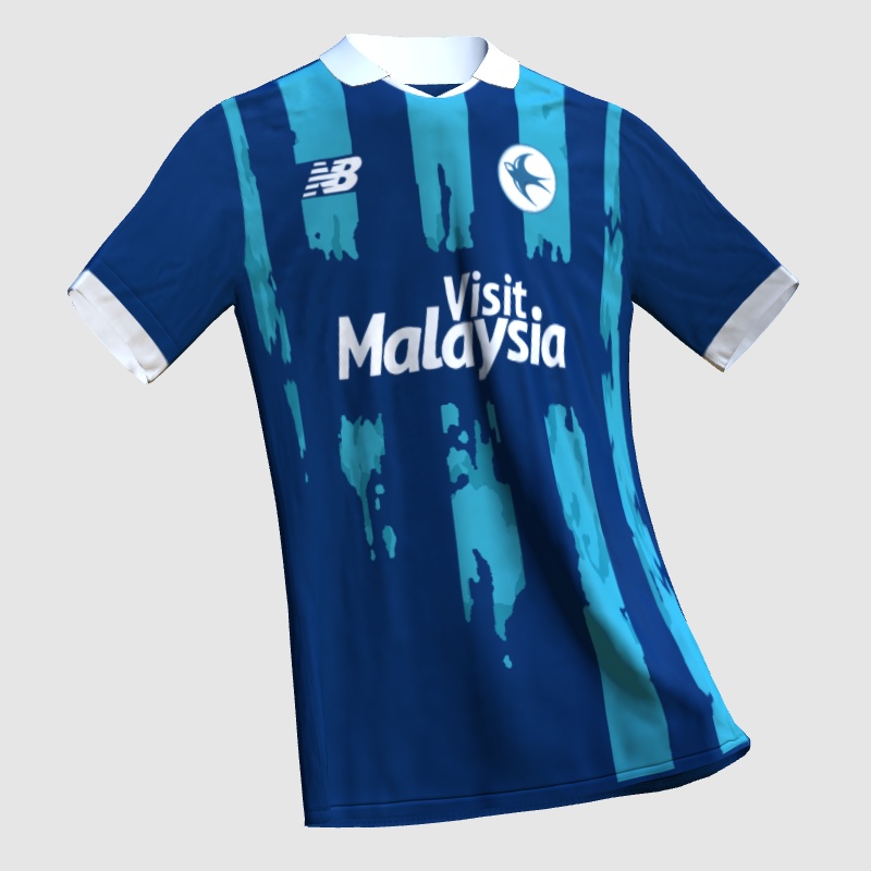 Cardiff City F.C. Home Kit 2025/26 - FIFA Kit Creator Showcase