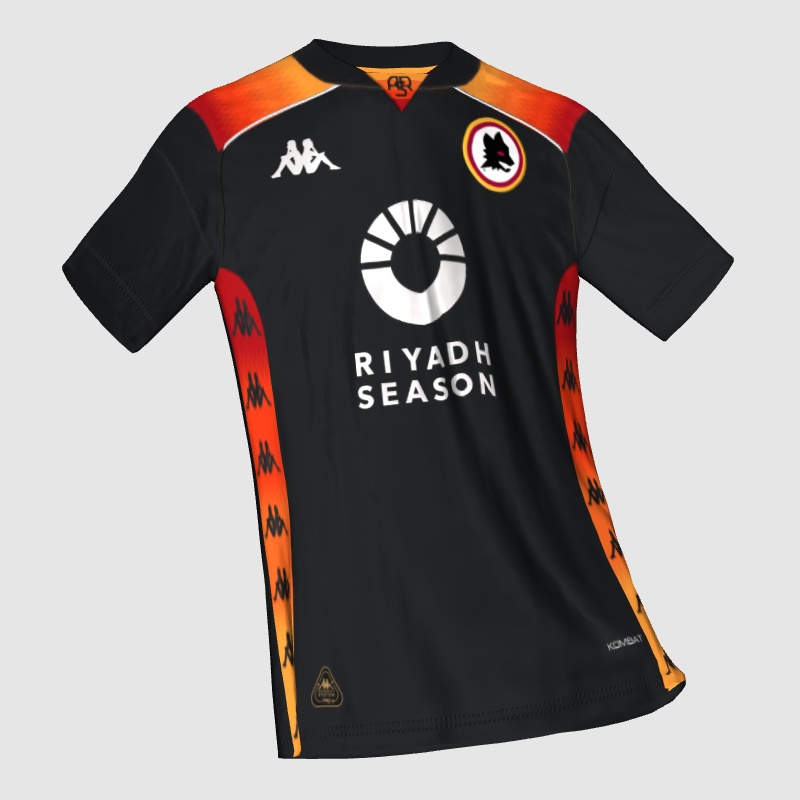 Kappa Roma third kit concept - FIFA Kit Creator Showcase