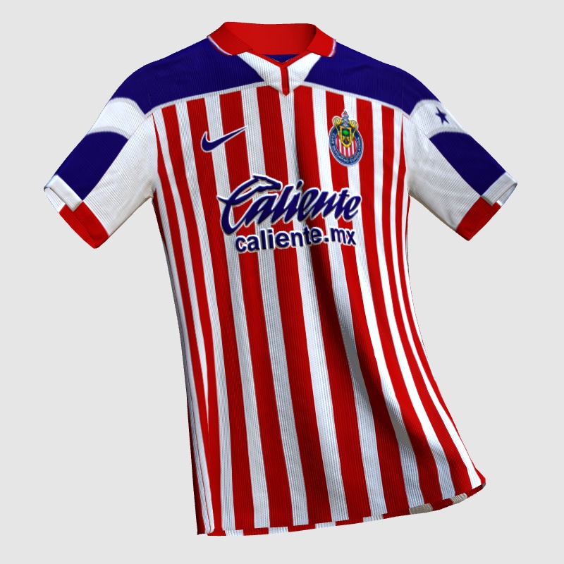 Chivas Guadalajara X Nike Home (Seamvs) - FIFA Kit Creator Showcase