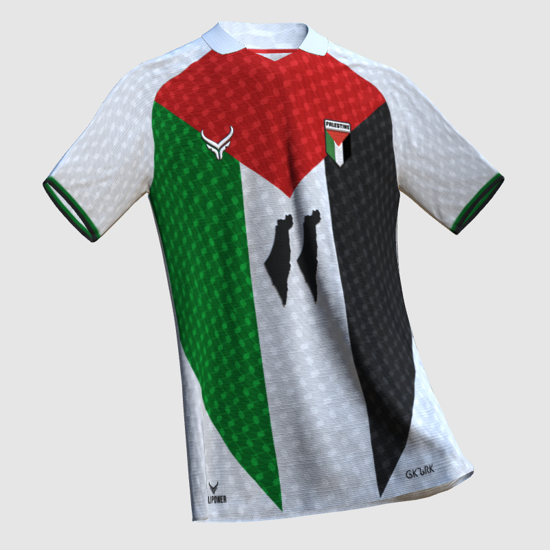 Palestine | Home "Flag" | PaliPower - FIFA Kit Creator Showcase
