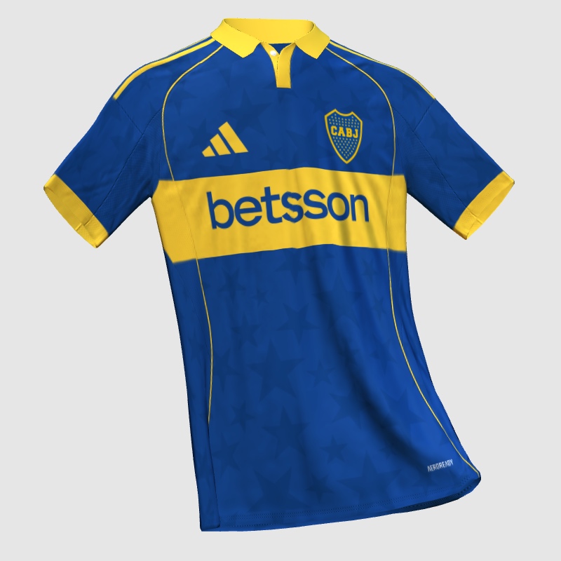 Boca Juniors Home Kit - CWC #7 - FIFA Kit Creator Showcase