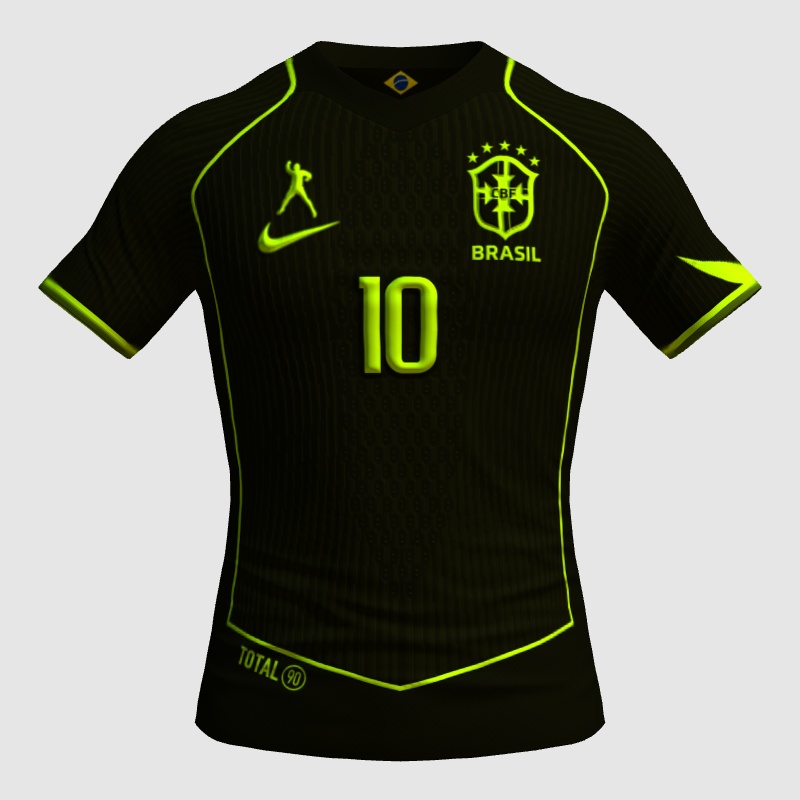 Brazil Away Kit Concept - Pelé's punch in the air - FIFA Kit Creator ...